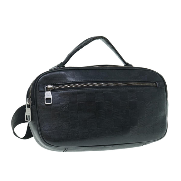 Louis Vuitton | Bags | Louis Vuitton Damier Anfini Ambreil Shoulderbag Black Onyx N4288 Auth ...